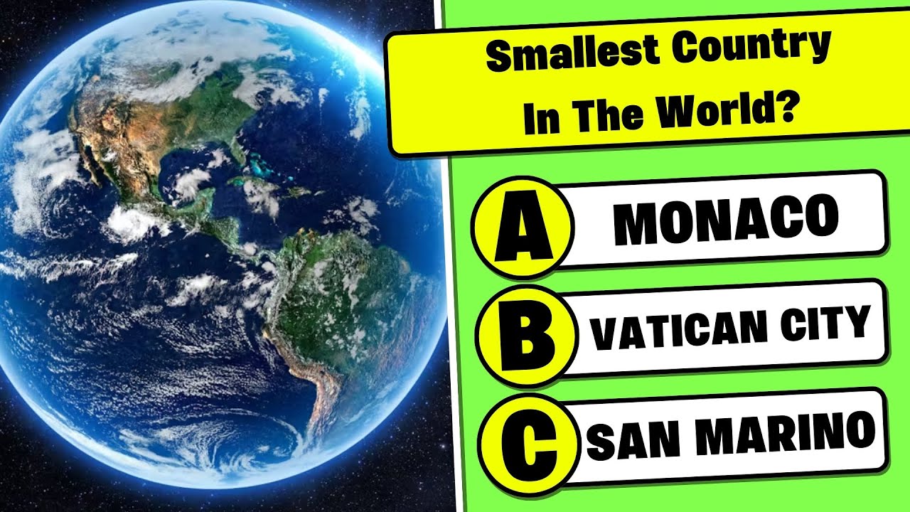 World Geography Quiz | 50 Questions - How Good is Your Geography ...
