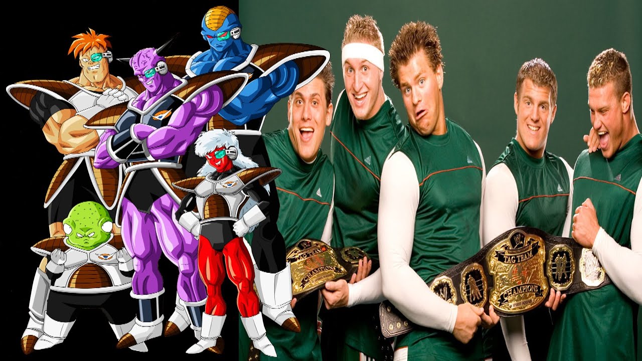 DBZ WWE TITANTRONS (45) ( RE UPLOAD ) (Z) Ginyu force - The Spirit ...