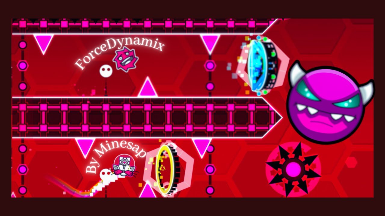 foreceDynamix By Minesap /// 100% /// (Demon pack 16) - YouTube