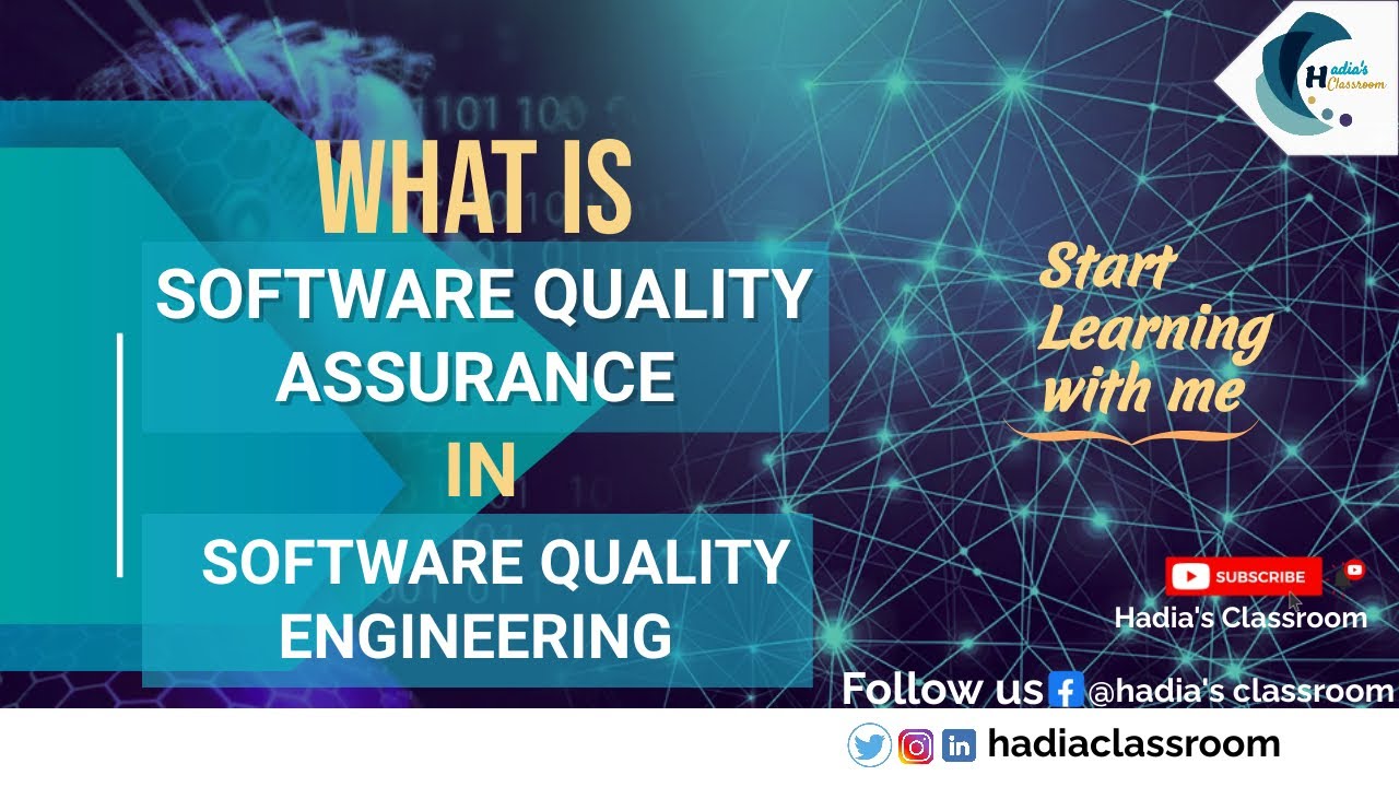 What is Software Quality Assurance | Tutorial 5(Urdu/Hindi) | Software ...