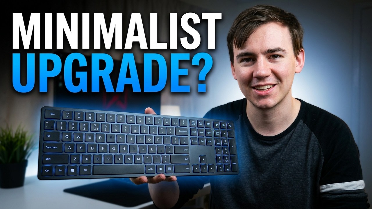 A Minimalist Setup: Jelly Comb Keyboard Review - YouTube
