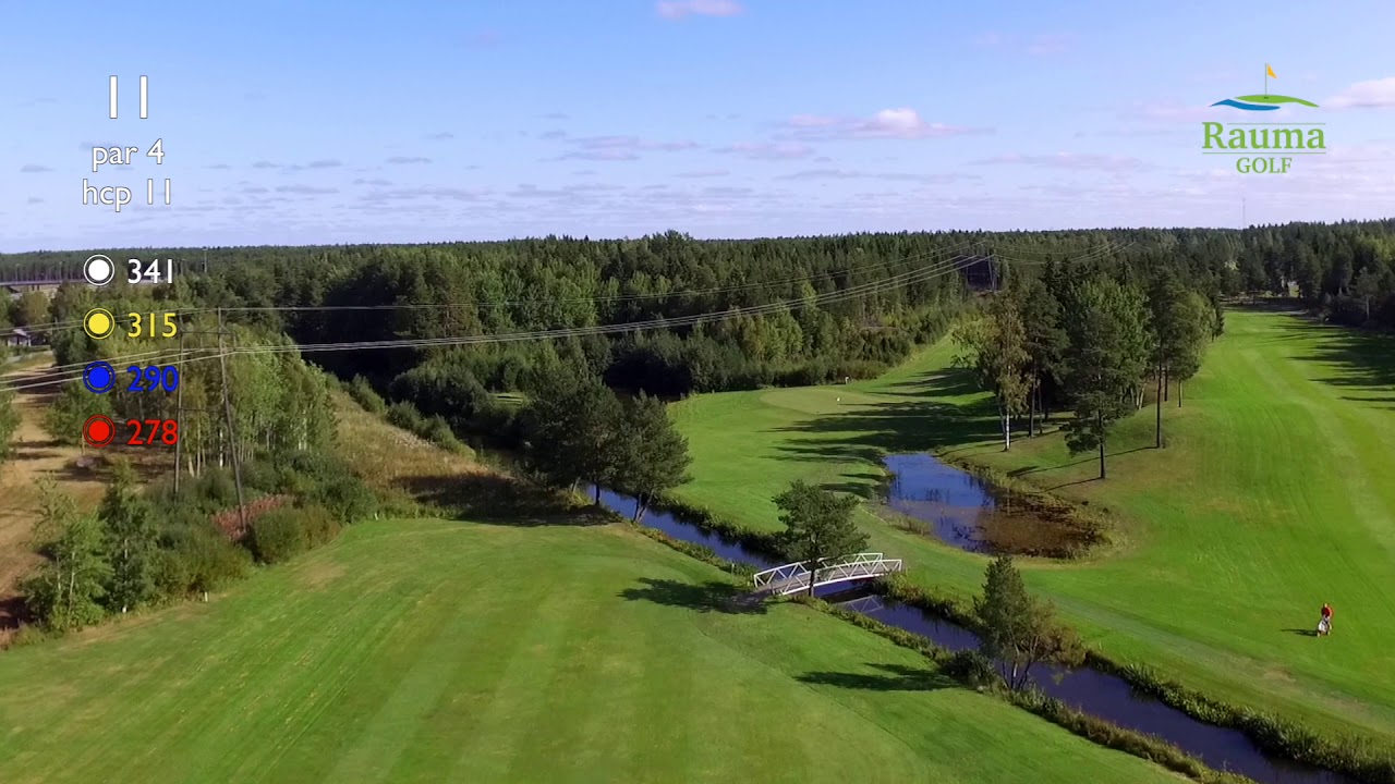 Rauma Golf - Väylä 2 - YouTube