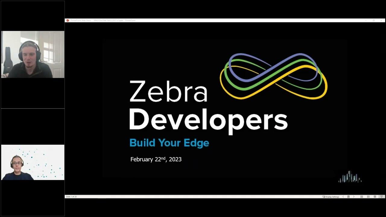 Zebra DevTalk | Developing with .NET MAUI on Zebra Android™ Devices | February 2023 - YouTube