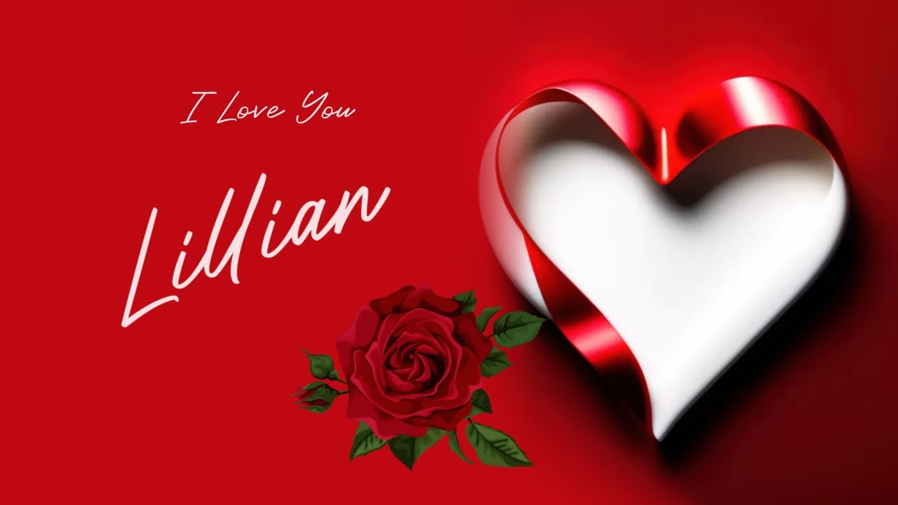 English Heartfelt Songs: Lillian I Love You Special #Ad4beloved - YouTube