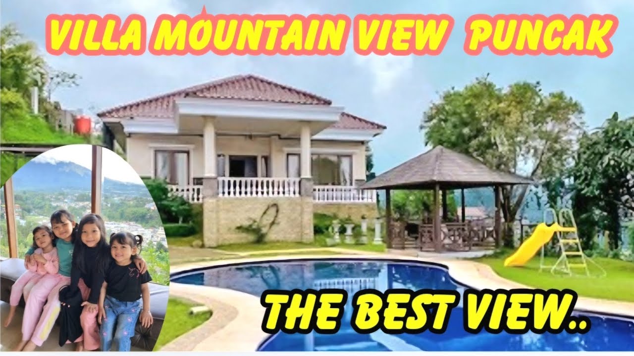 Villa Puncak View Terbaik || Villa Mountain View - YouTube