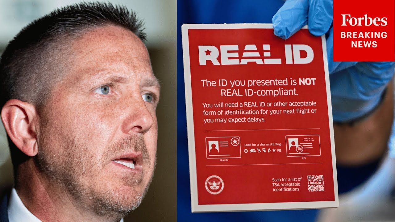 Forbes Breaking News Josh Brecheen Decries REAL ID Driver’s Licenses ...