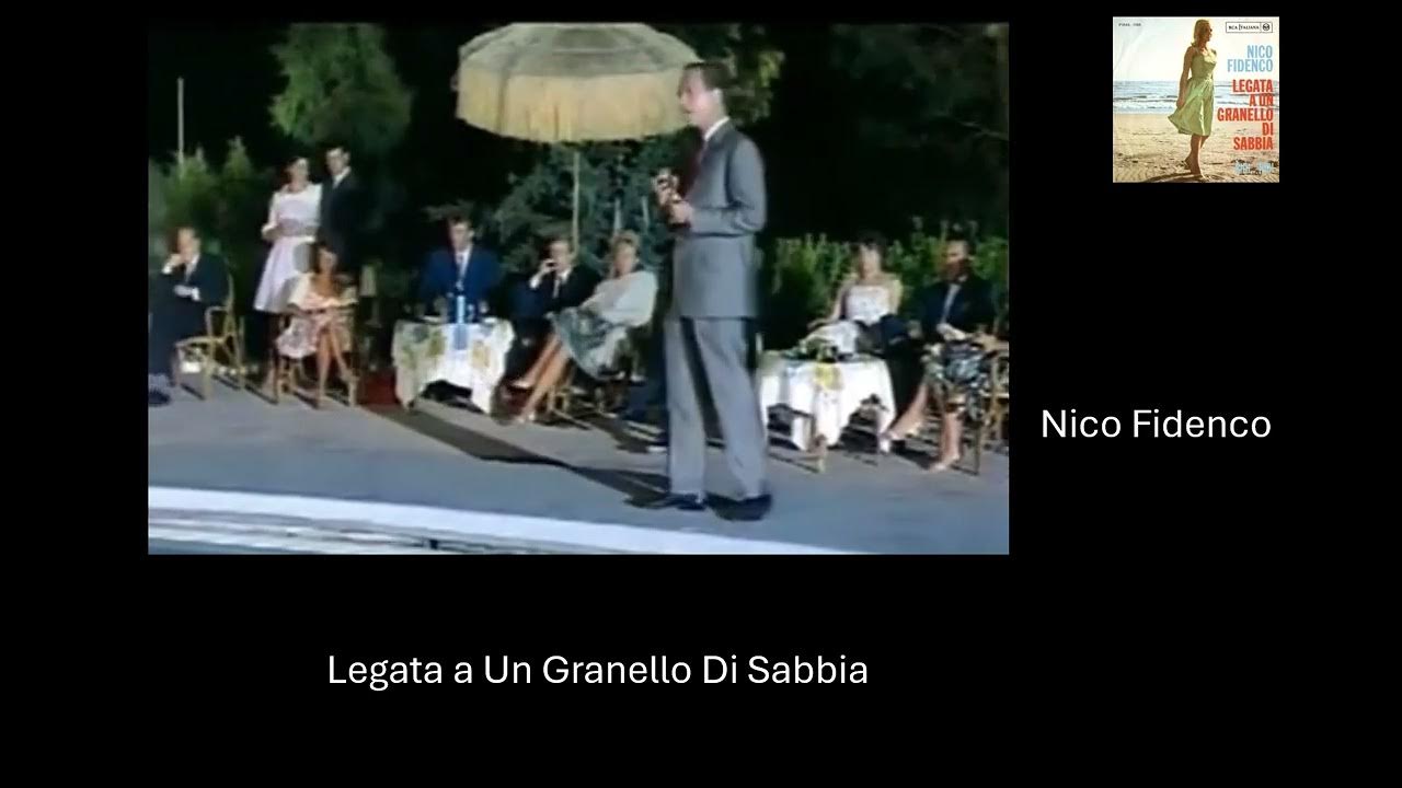 Legata a Un Granello Di Sabbia/Nico Fidenco 1963 - YouTube