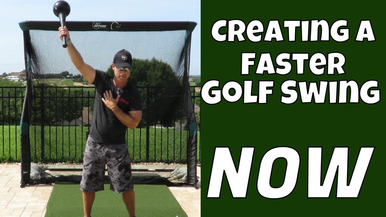 Creating a Faster Golf Swing NOW! - YouTube