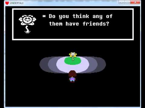 Soulles Pacifist Flowey Dialogue - YouTube