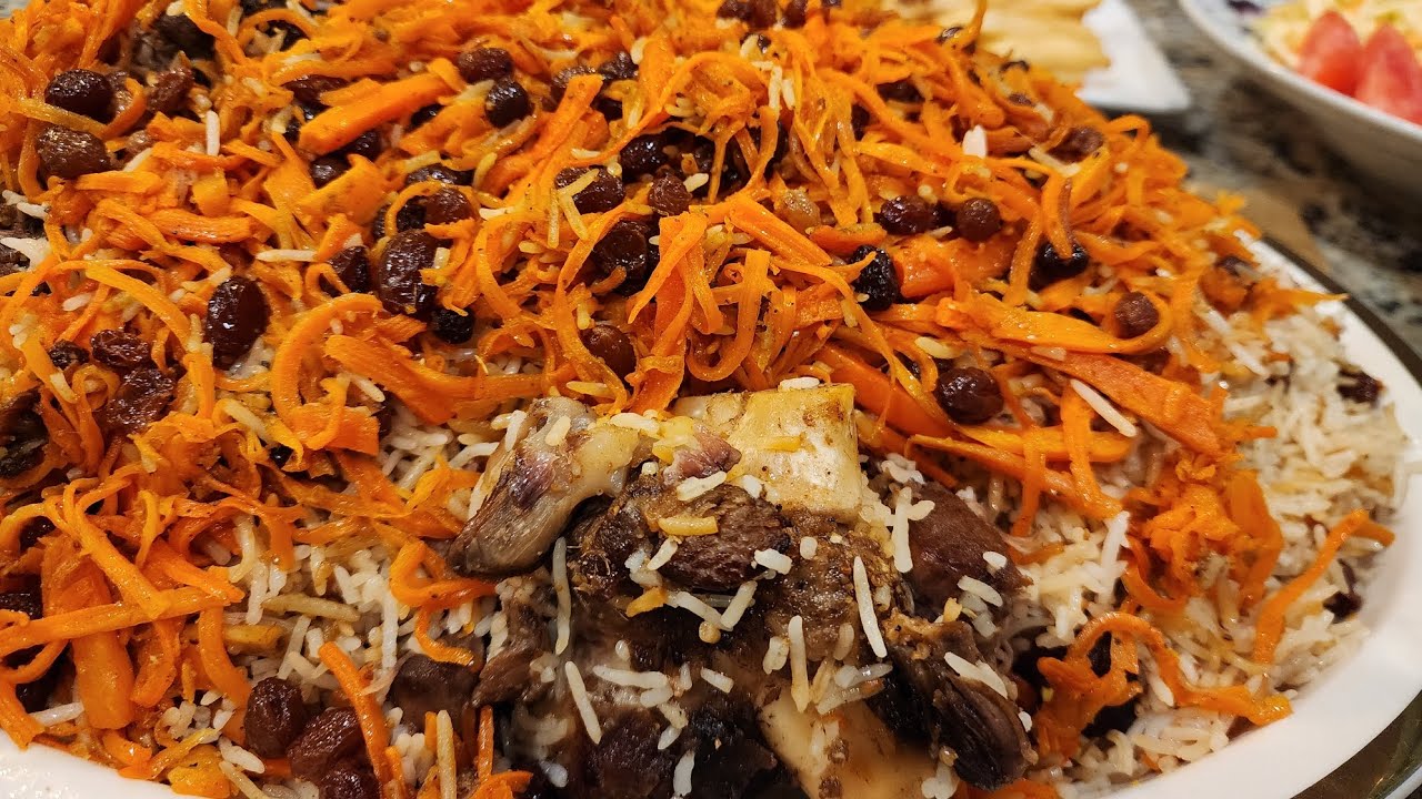 Qabili Palau (Afghanistan famus dish) قابلی پلو.. - YouTube