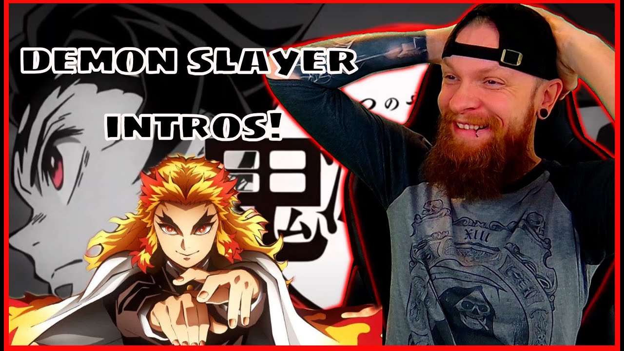 Demon Slayer ALL OPENINGS Season 1 and 2 Reaction - YouTube