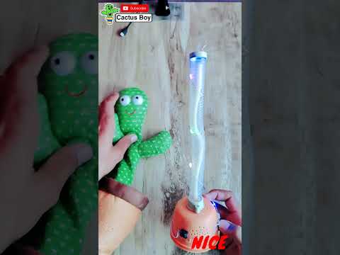DIY Cactus toy art💙😀#shorts