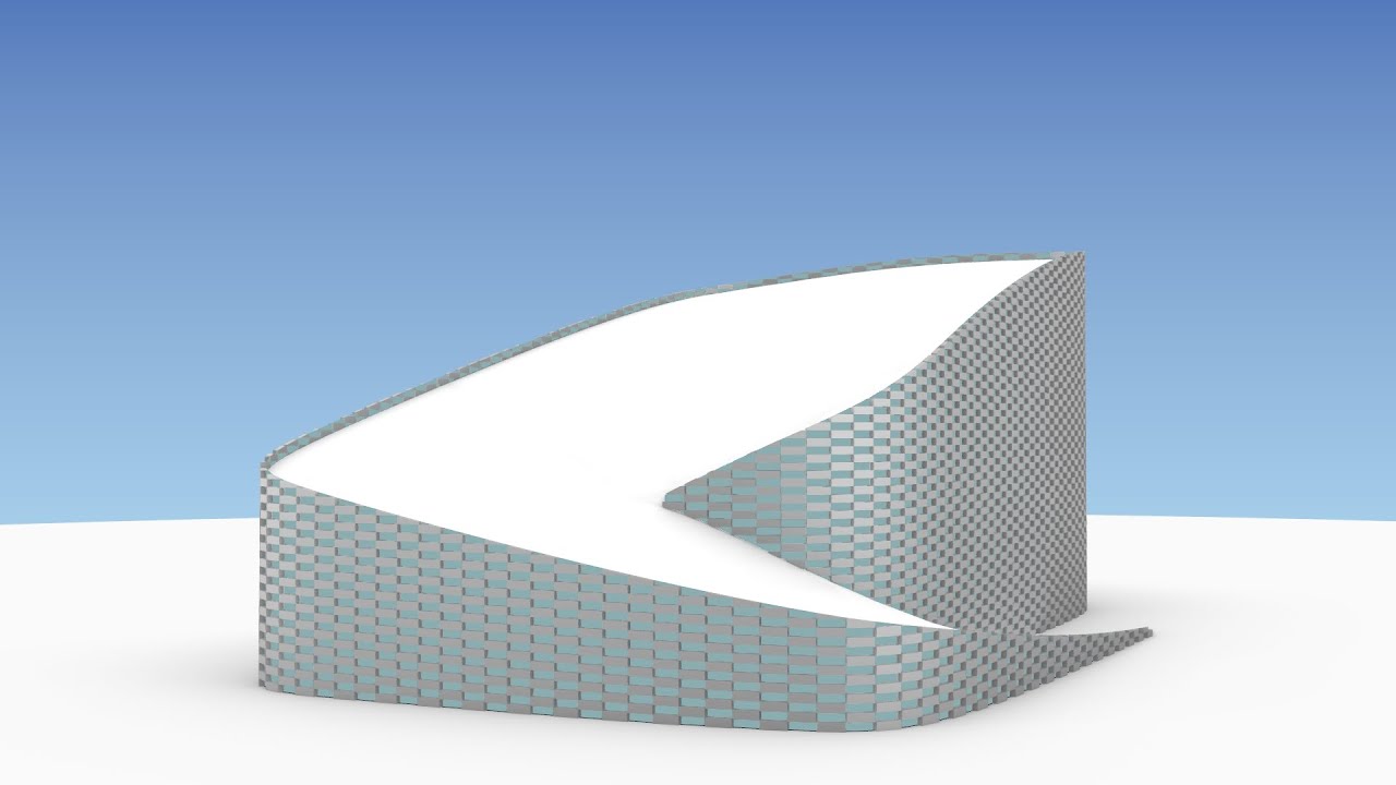 Copenhill by BIG - Rhino/Grasshopper 3d - YouTube