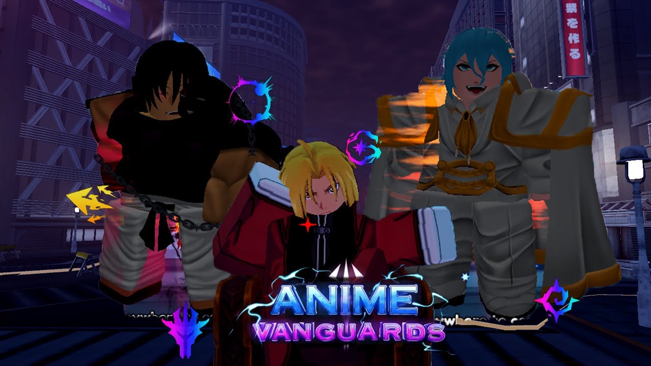 Getting The New Update 1 Anime Vangaurds Units! - YouTube