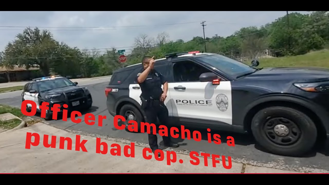 speed trap. Comacho likes to threaten false arrest on the Press ...