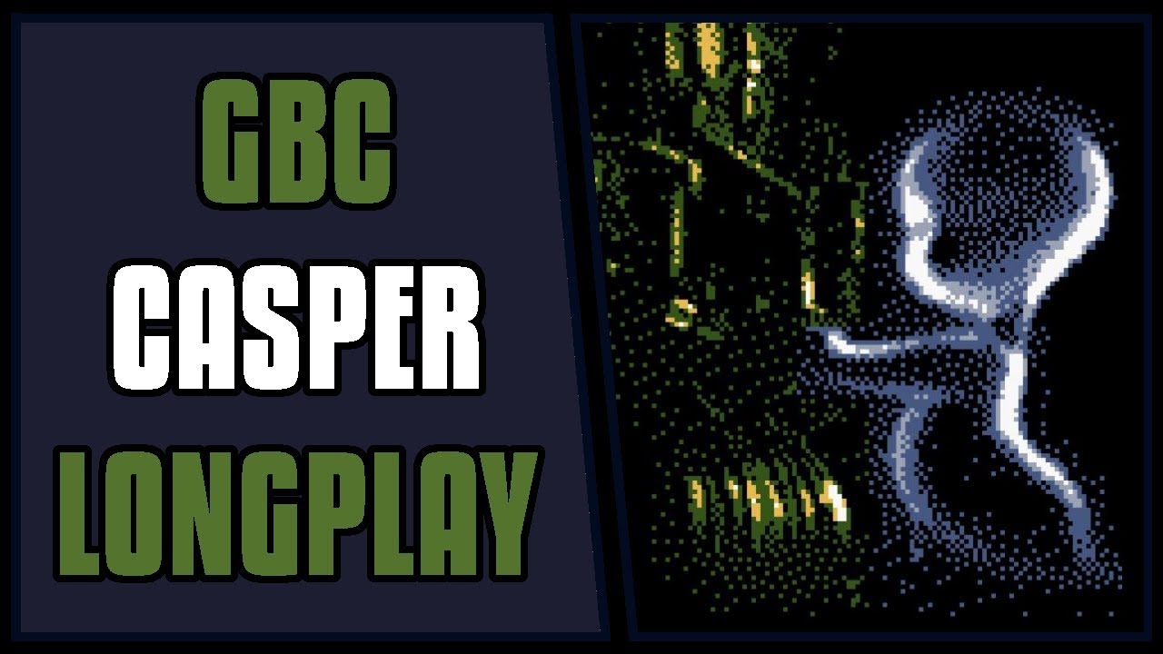 Casper - GBC 100% Longplay/Walkthrough #48 [720p60] - YouTube