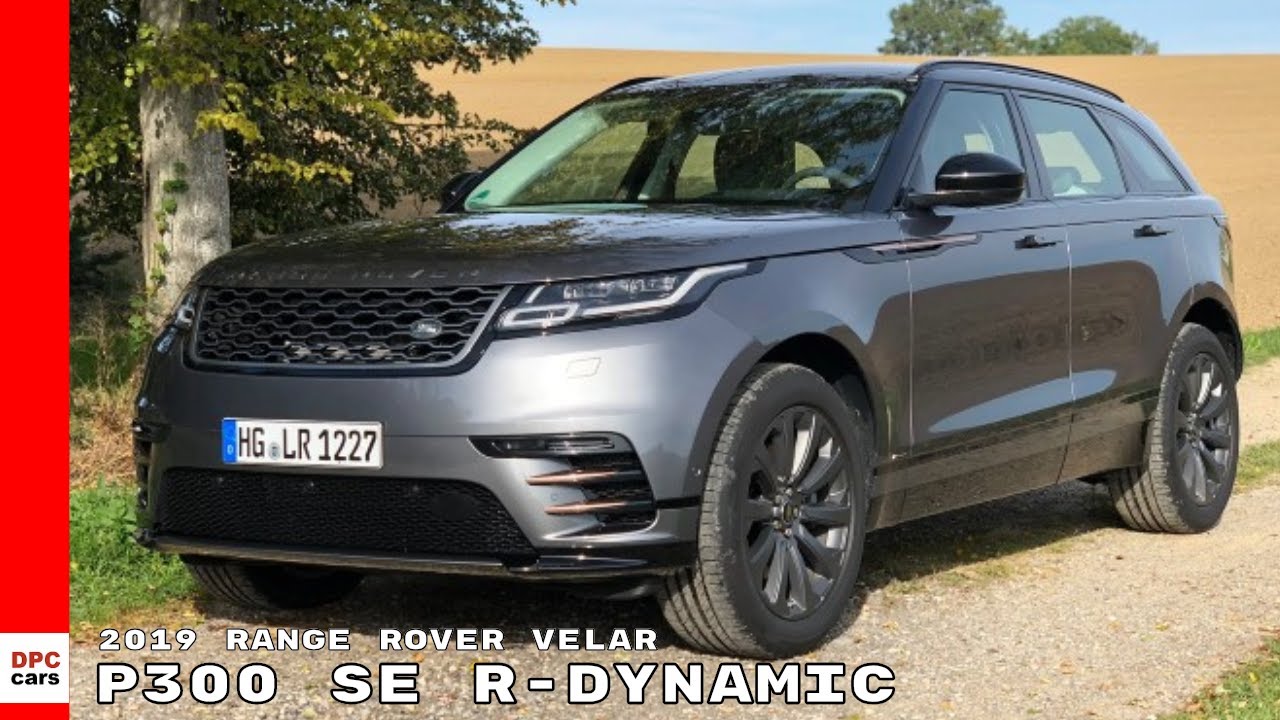 2019 Range Rover Velar P300 SE R-Dynamic - YouTube