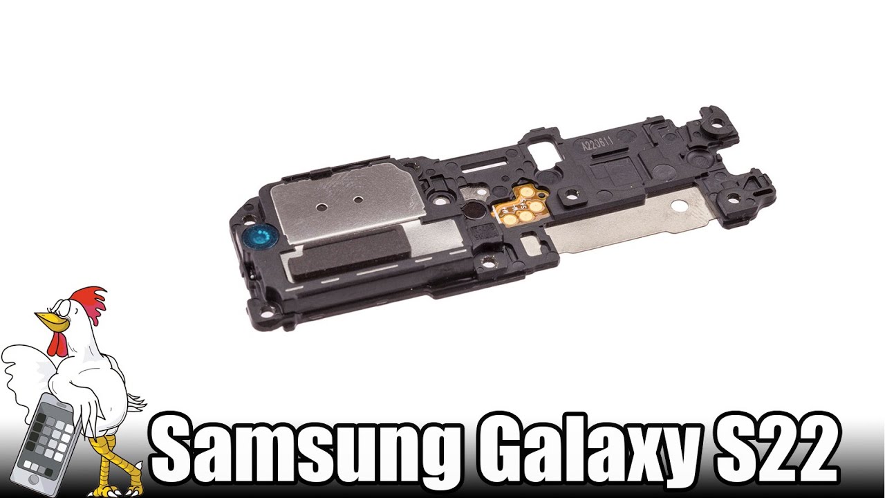 Guía del Samsung Galaxy S22: Cambiar módulo de altavoz con vibrador ...
