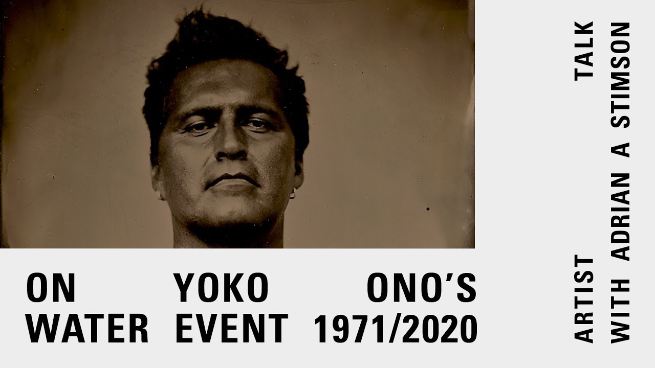 ARTIST TALK: Adrian A Stimson on Yoko Ono's WATER EVENT (November 18 ...