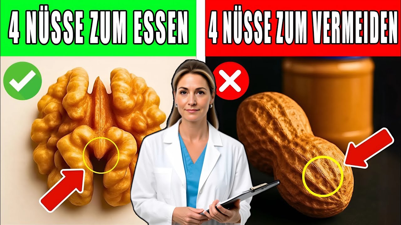 Über 65 4 Nüsse, Die Sie JEDEN TAG Essen MÜSSEN Und 4, Die GIFT Sind ...