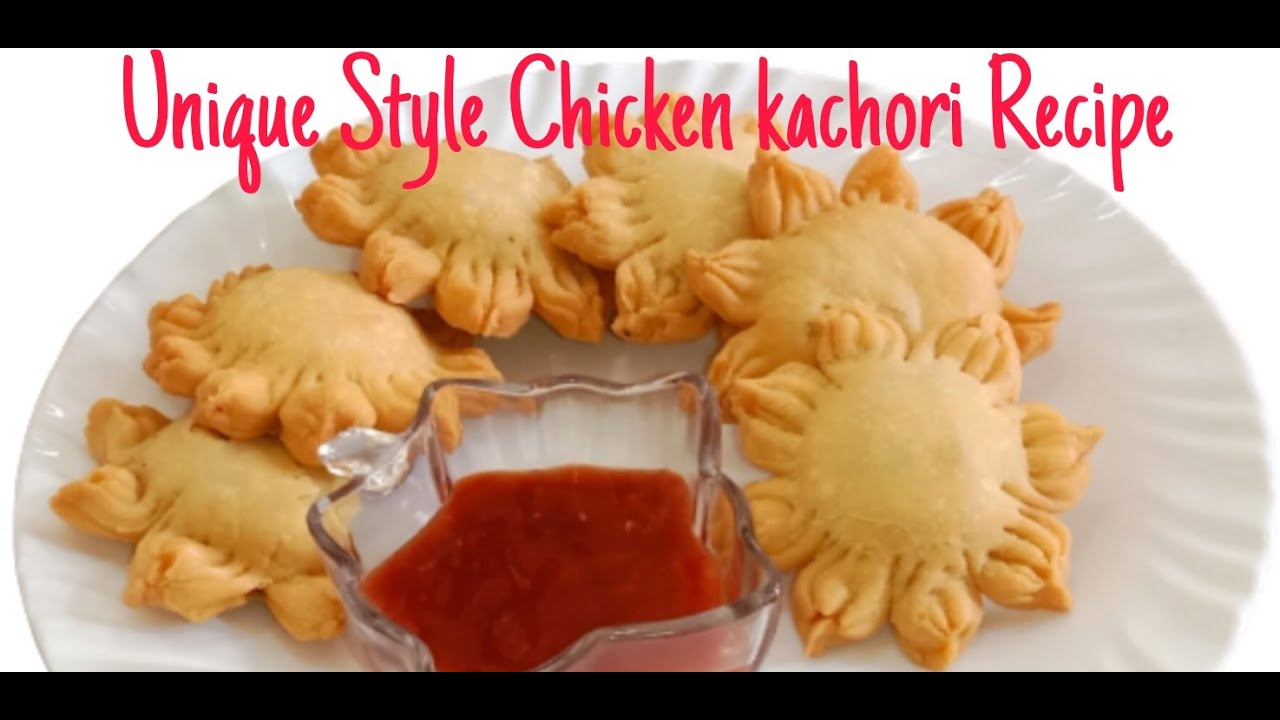 Unique Style Chicken Kachori Recipe | Royal Kitchen With Ayesha. - YouTube