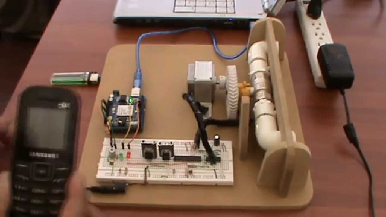 Sistema de monitoreo de gas con Arduino y un módulo M95 - YouTube