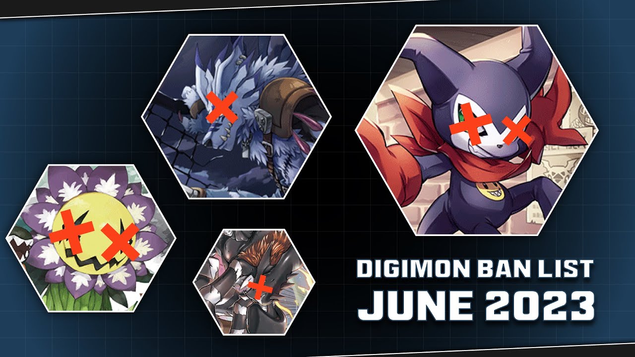 Digimon TCG: Understanding the June 2023 BAN LIST - YouTube