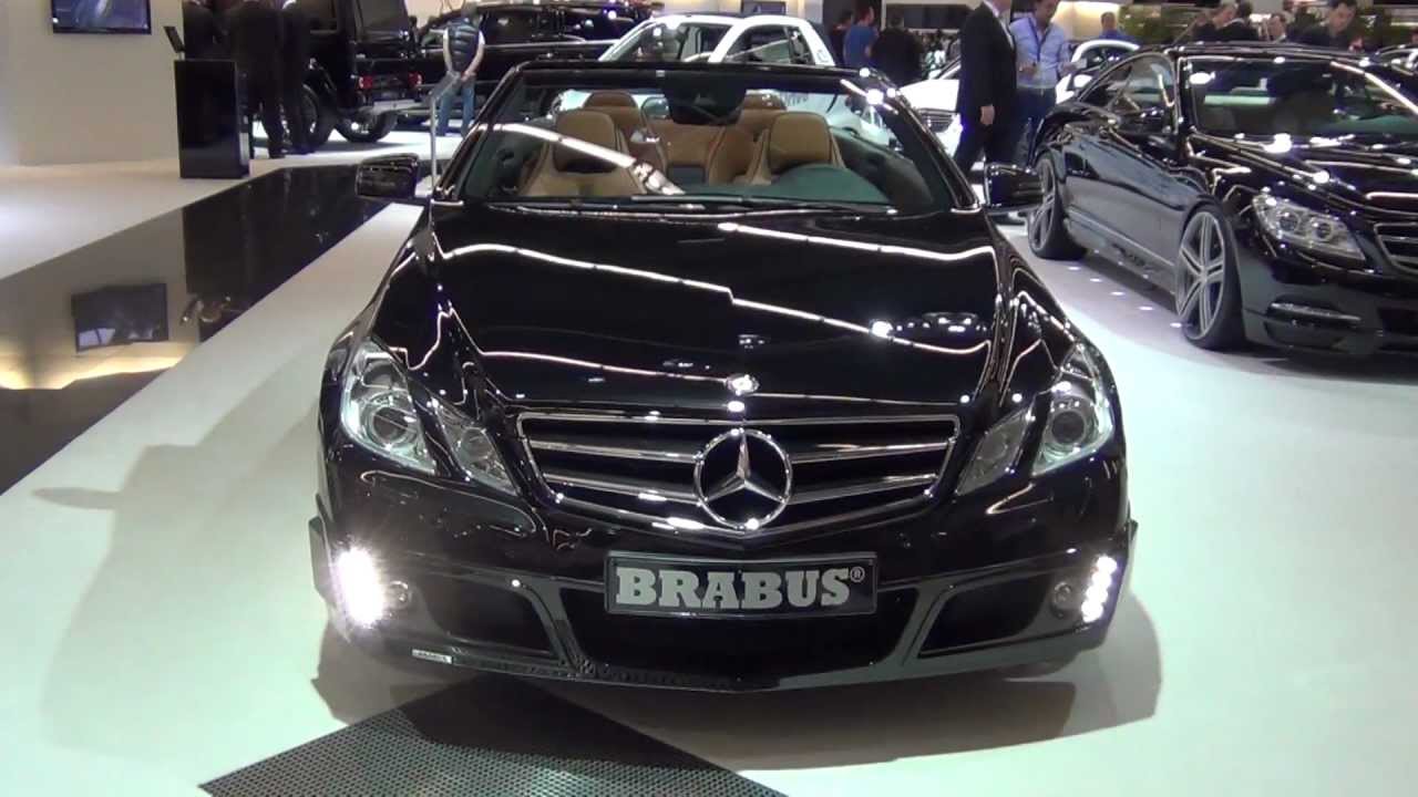 Mercedes Benz Brabus E Cabrio CL 500 - YouTube