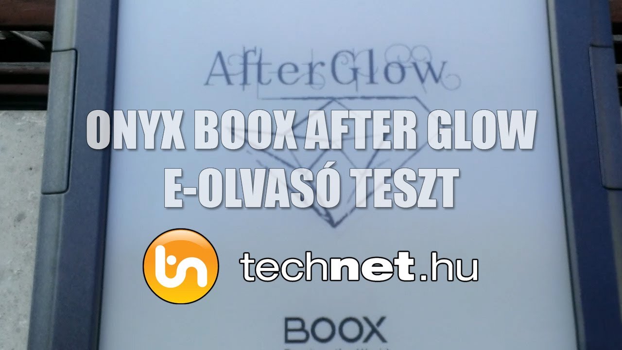 Technet.hu - Onyx Boox C65 After Glow e-olvasó teszt - YouTube