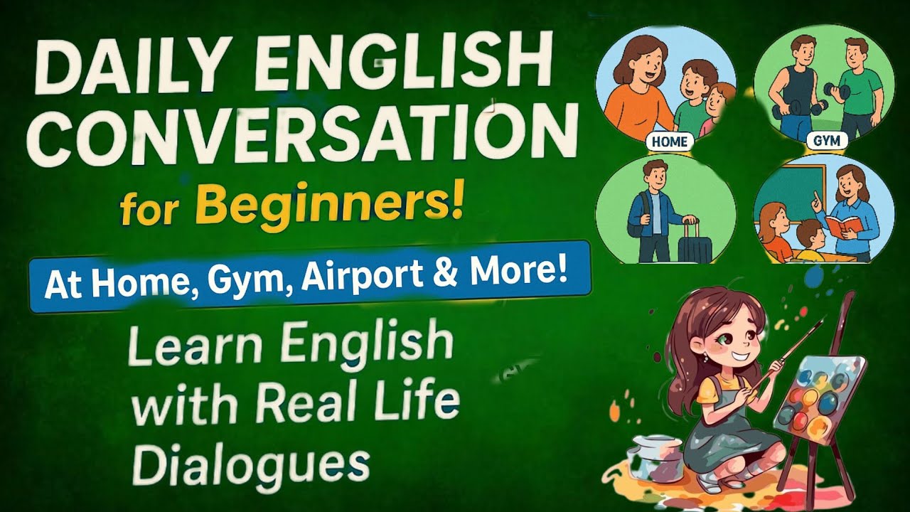 "Daily English Conversations for Beginners | Speak English in Real Life ...