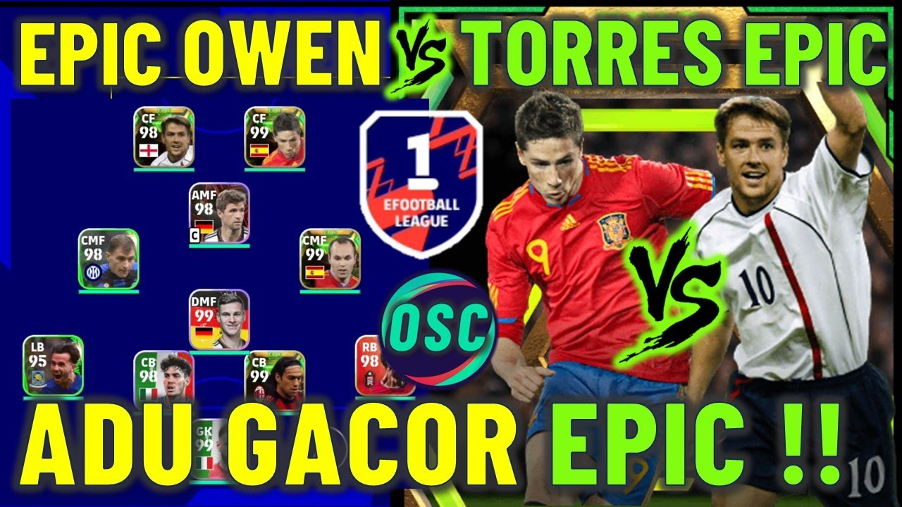 ADU GACOR EPIC OWEN VS TORRES EPIC, SIAPA YANG LEBIH GACOR DIVISI 1 ...