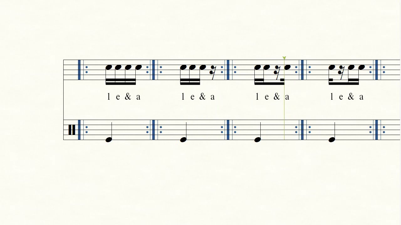 15 Ways to Subdivide 16th Notes - YouTube