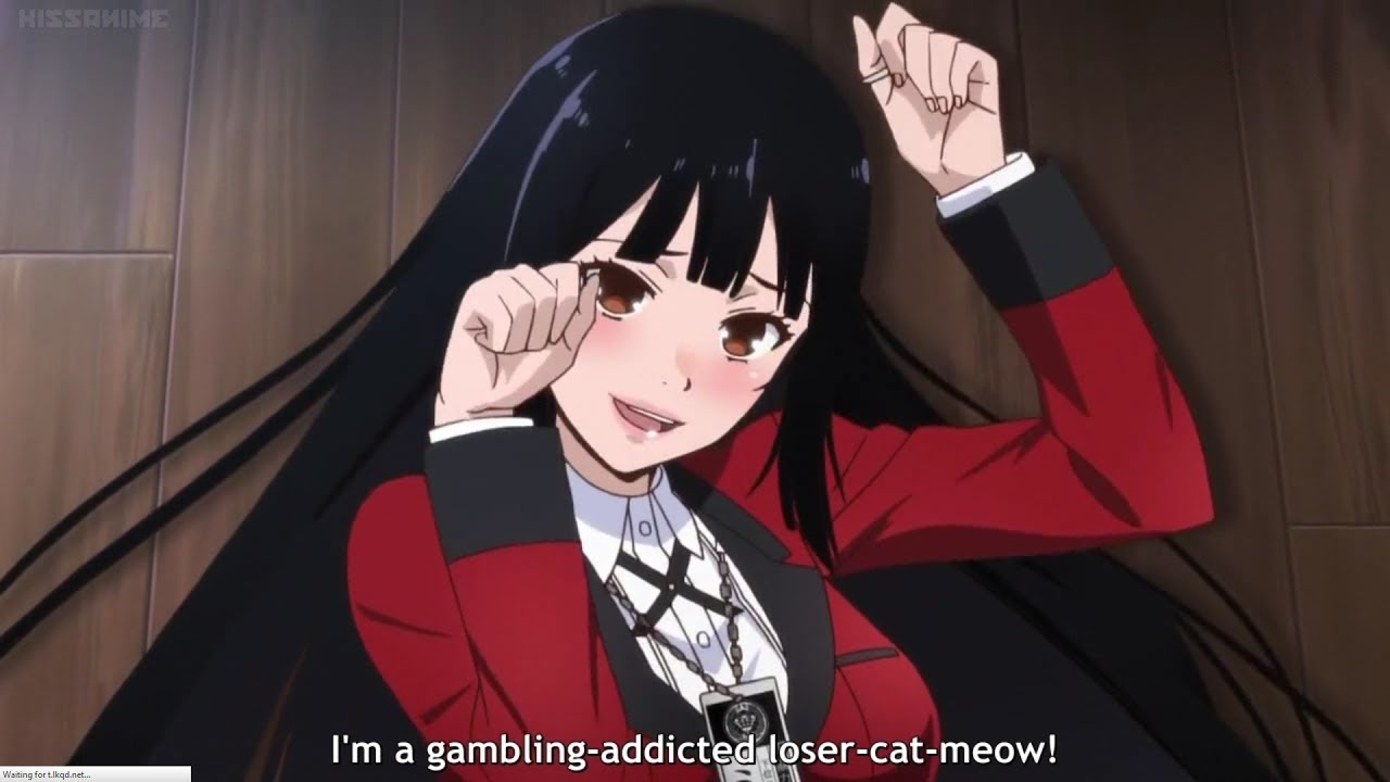 Kakegurui Ep 3 anime review She lost Nya - YouTube