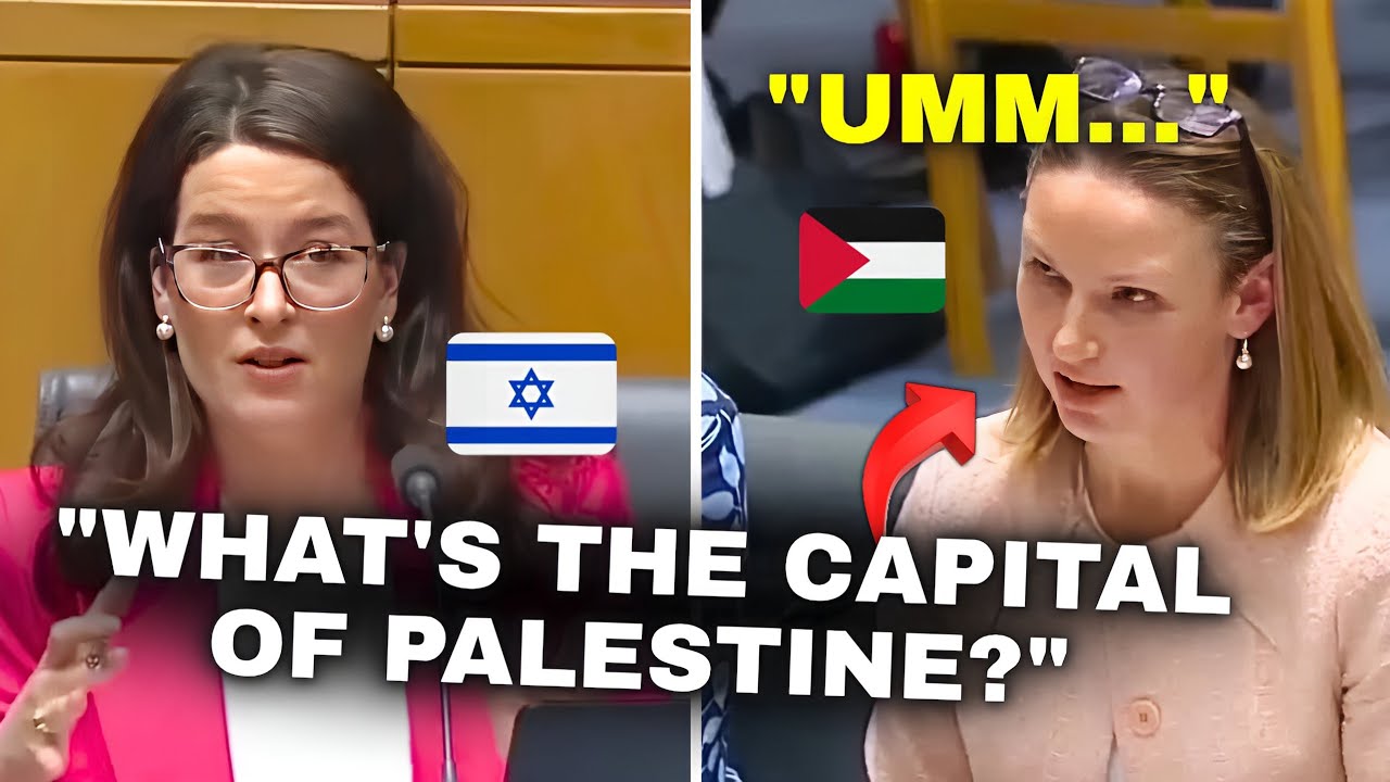 Pro Palestinian Committee SPEECHLESS as Senator Chandler Proves ...