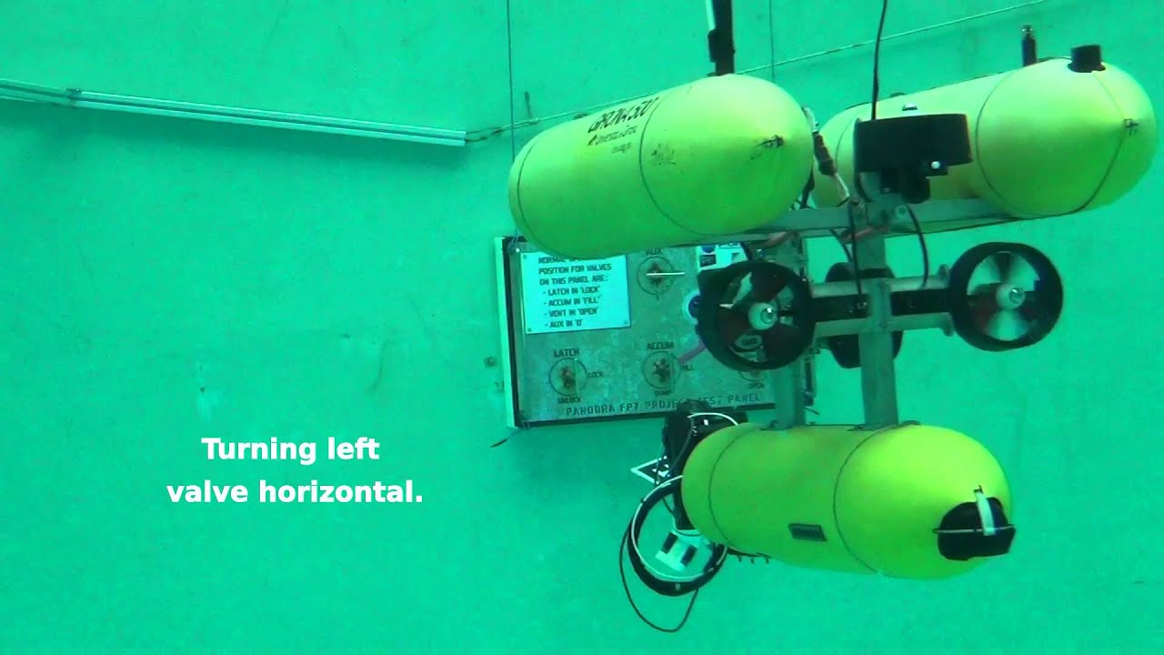 Long-Term Autonomous Underwater Valve Panel Intervention - YouTube