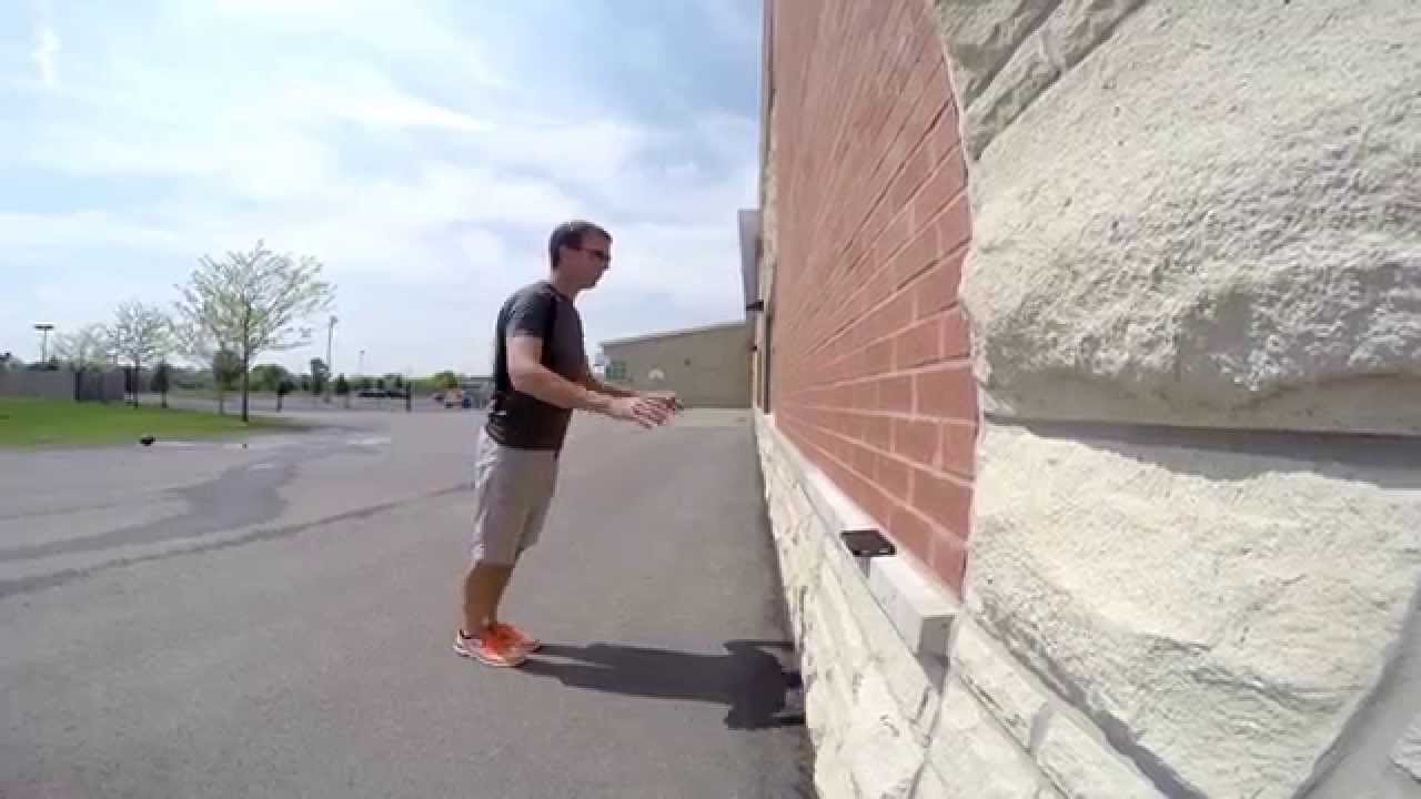Fall to the Wall, Explosive Push Up - YouTube