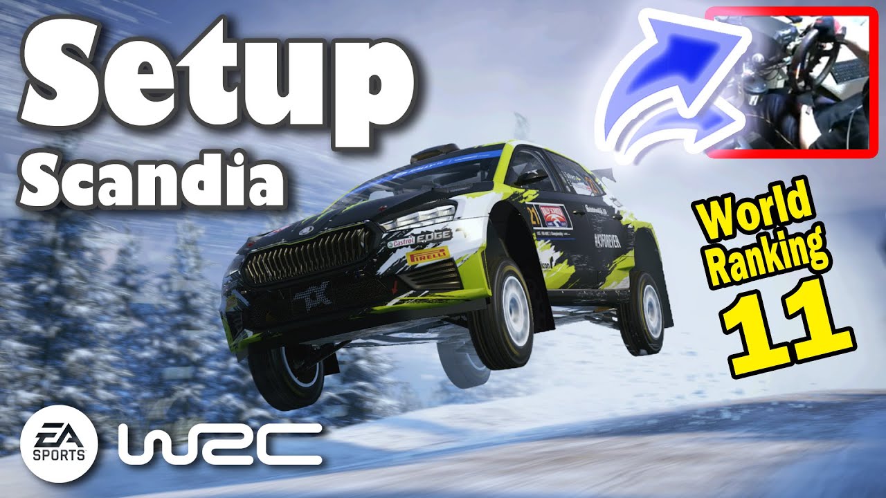 [WRC] World Rank 11 / Setup, Rally Scandia, Day Clear Snow, Skoda Fabia ...