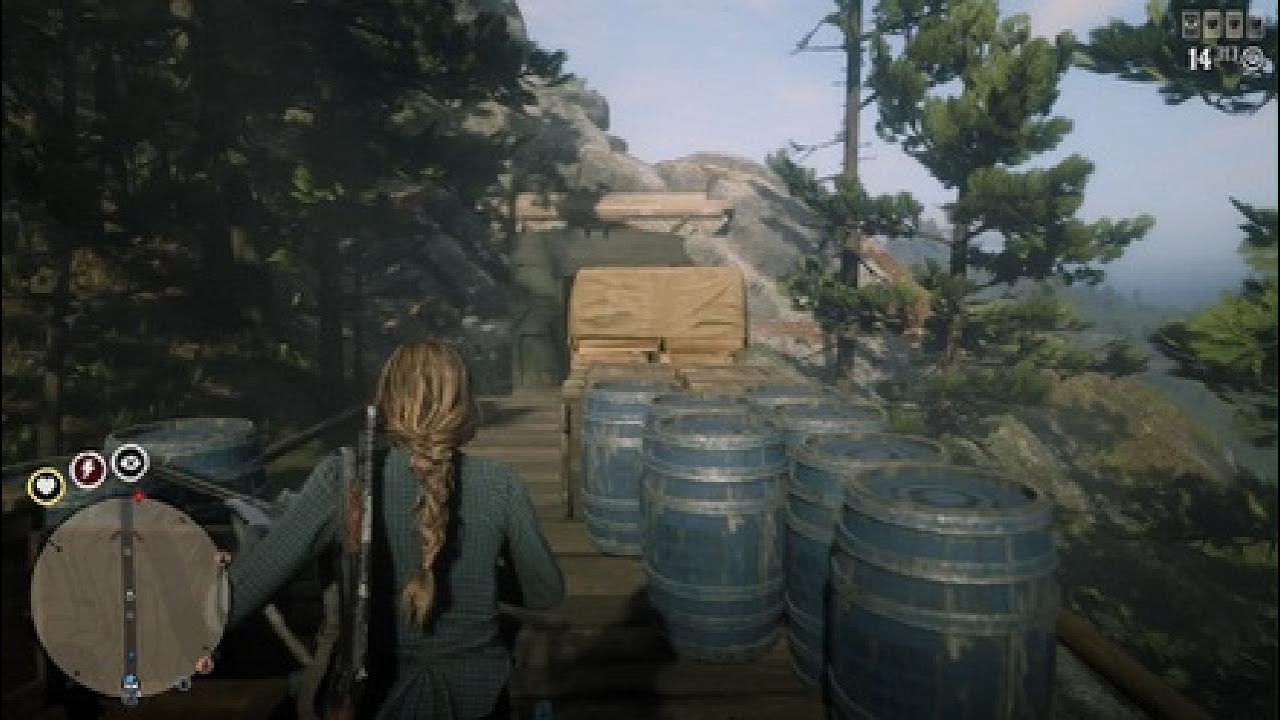 Bandits fall off bridge - YouTube