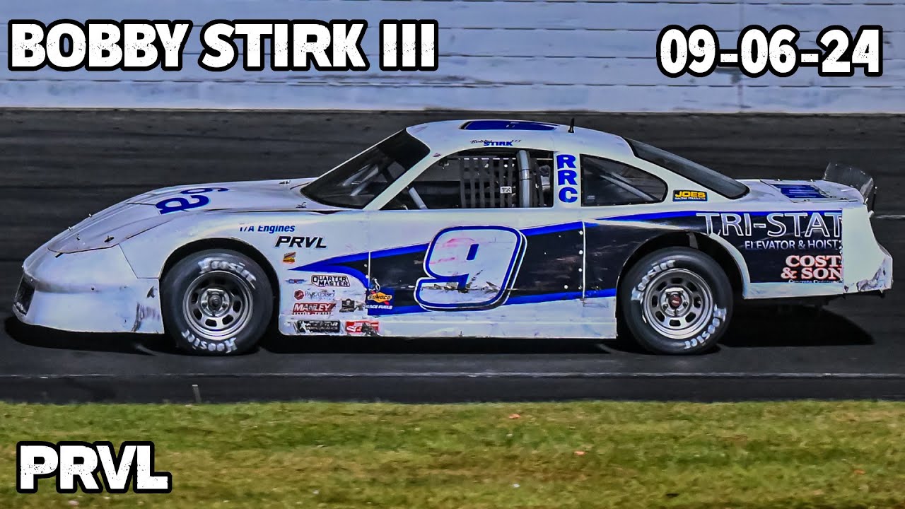 Bobby Stirk III | #9 Late Model (STAFFORD // 09-06-24) - YouTube