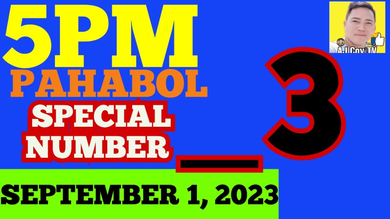5PM PAHABOL SPECIAL SEPTEMBER 1, AJCOYTV - YouTube
