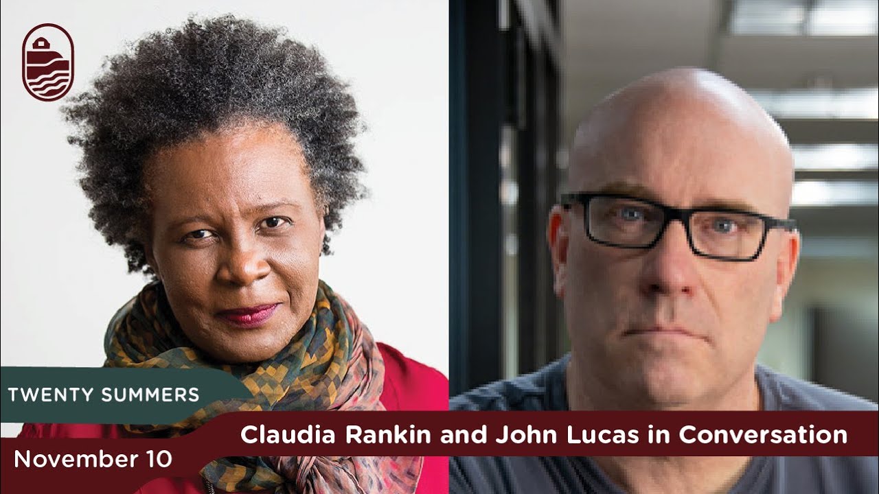 Claudia Rankine & John Lucas in Conversation Clip 1 - YouTube