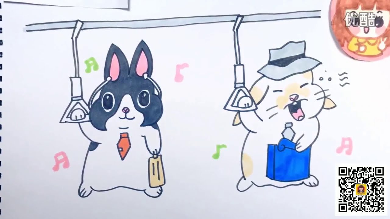 [Teaching Kids to Draw] Rabbit ride bus - YouTube