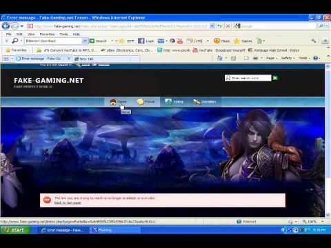 How To Download Fake Perfect World 2011 (100% Working!) - YouTube
