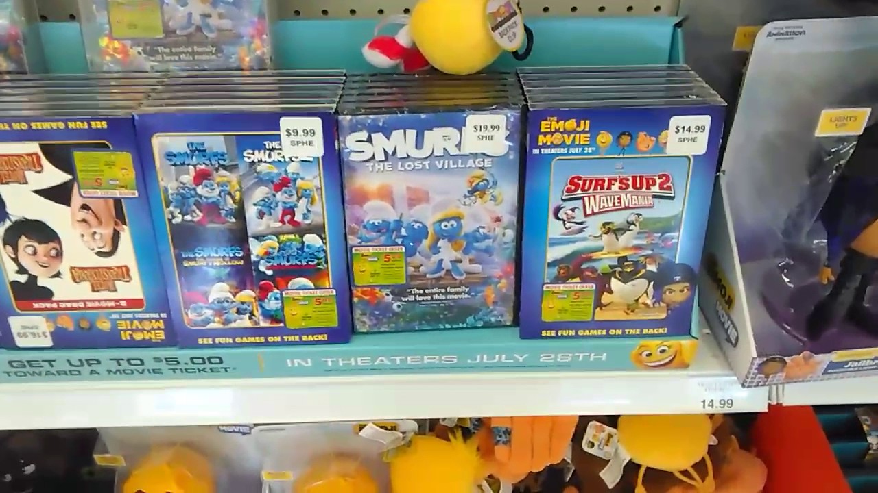 The Emoji Movie Merchandise at Toys R Us - YouTube