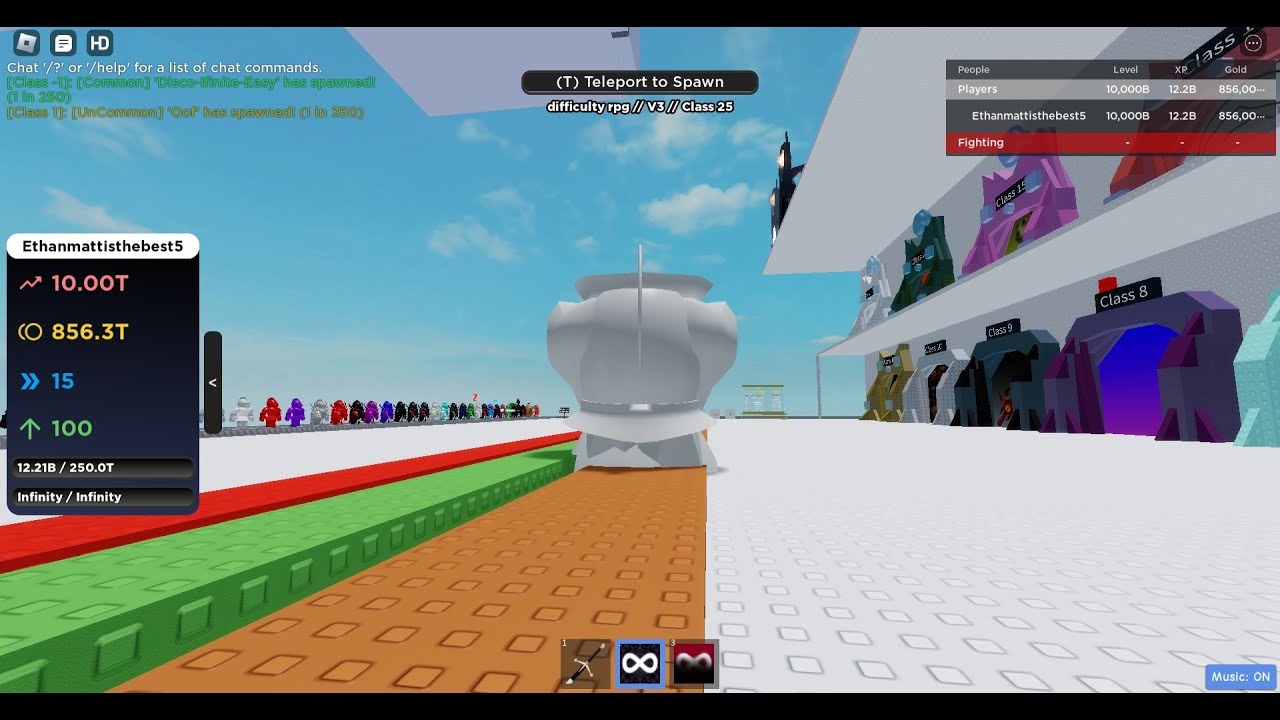 A Few Secret Difficulties In Difficulty RPG + Infinity Damage Sword ...