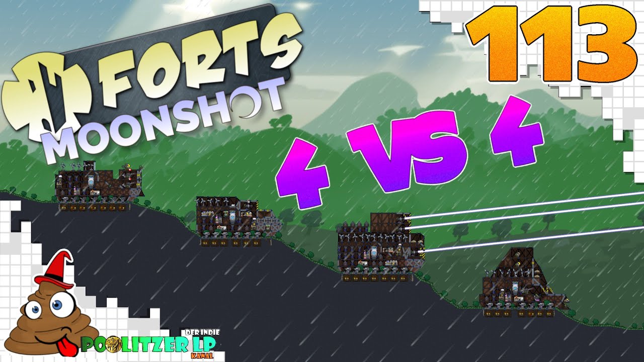 Forts #113 - Zwei mal 4 vs 4 | Lets Play Forts deutsch german - YouTube