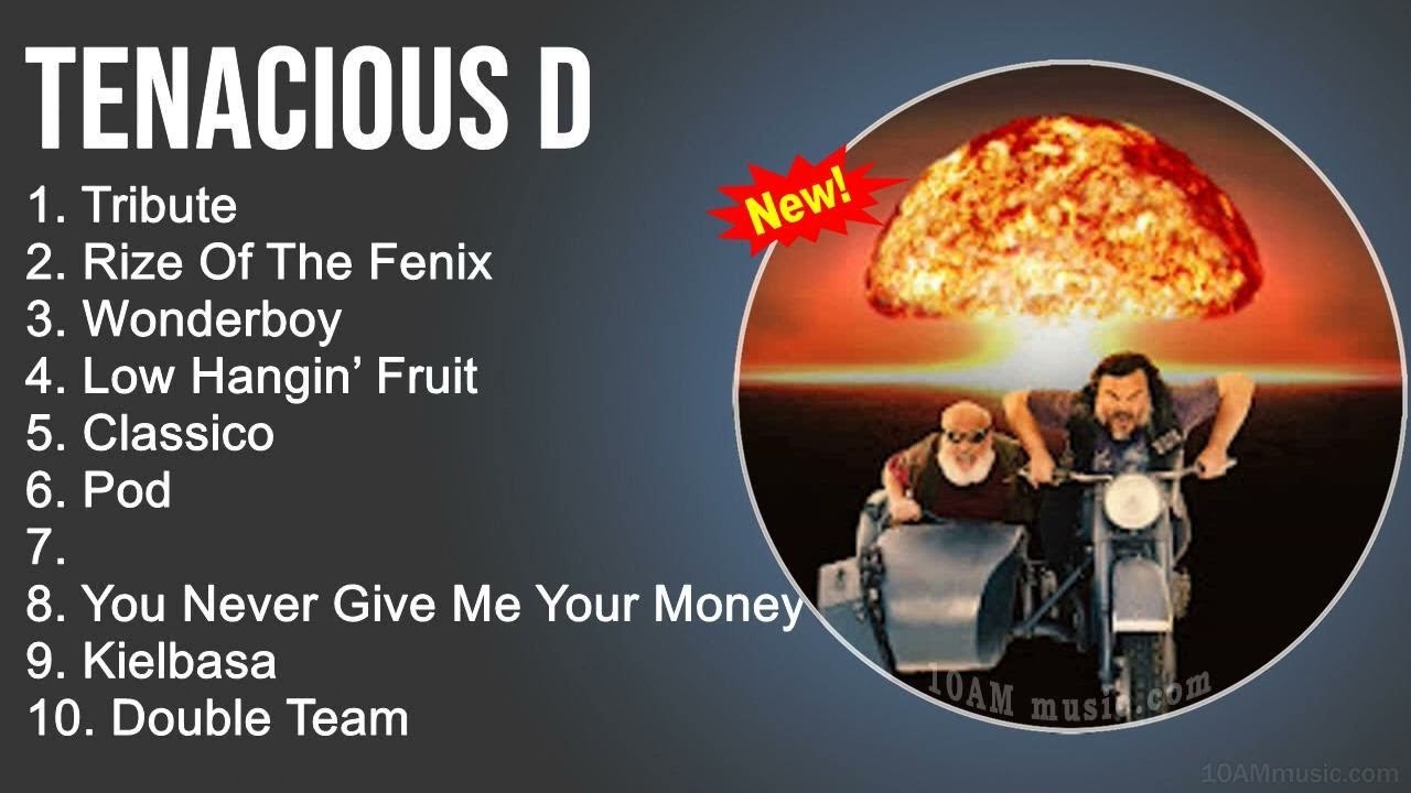 T̲e̲na̲ci̲o̲u̲s D̲ 2023 Mix - The Best of Tenacious D - Greatest Hits ...