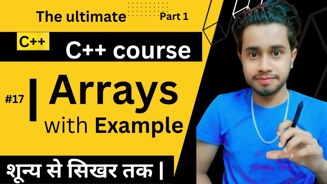 Arrays In C What Is Array In C How To Declare Array In C 1137