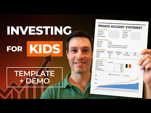 ETF Investing for Kids in Belgium: The Strategy Banks Don't Want You to Know (Template + Demo) [037]