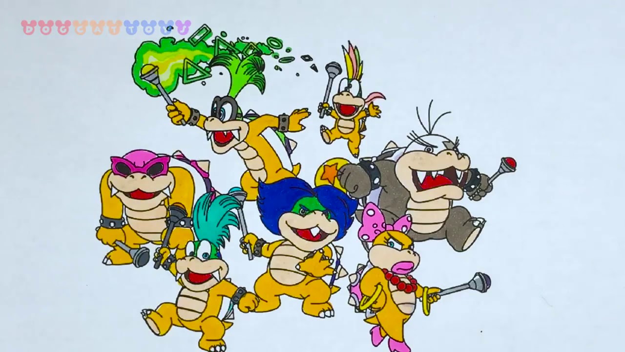 How to Draw Super Mario Bros - YouTube